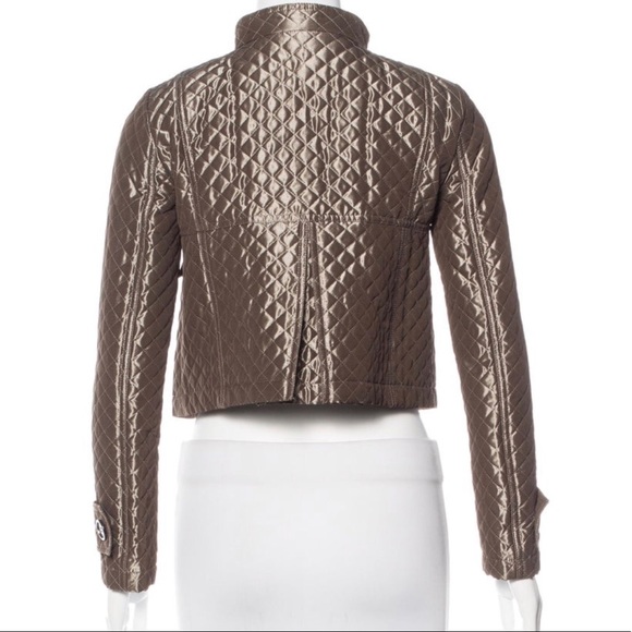 Burberry | Jackets & Coats | Burberry London Cropped Quilted Jacket ...